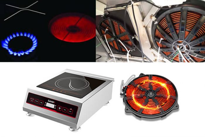 Commercial Induction vs. Gas vs. Electric Cooktops