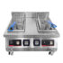 Tabletop Double Tank Restaurant Induction Fish Fryer LT-TZL-S135