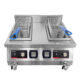 Tabletop Double Tank Restaurant Induction Fish Fryer LT-TZL-S135