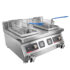 Tabletop Double Tank Restaurant Induction Fish Fryer LT-TZL-S135
