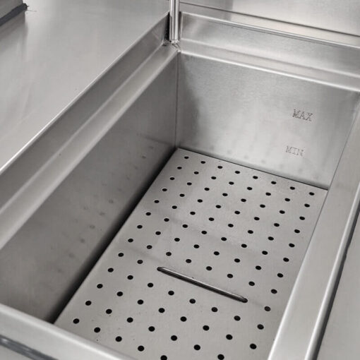 Commercial Induction Dual Baskets Chip Fryer with Caster LT-ZLII-E112