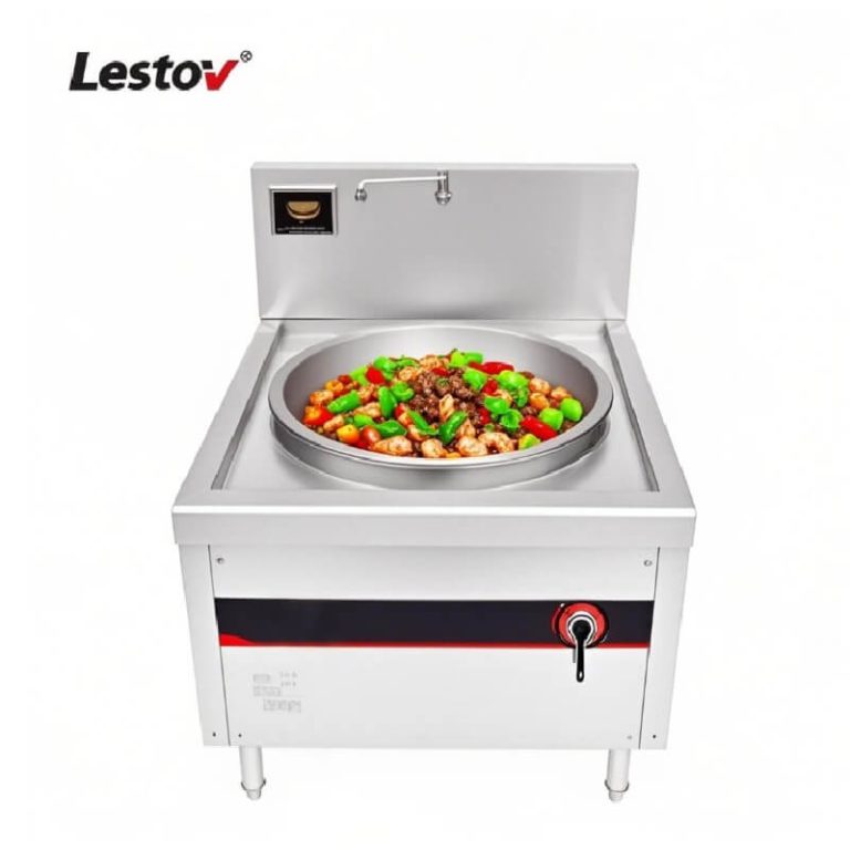 Heavy-Duty Chinese Commercial Induction Kadai Cooker D800